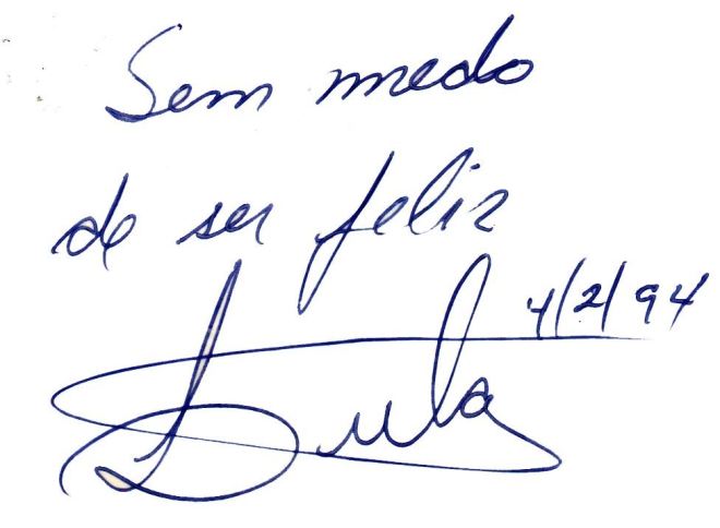 A assinatura do Lula ‒ 1 – Brasil de Longe